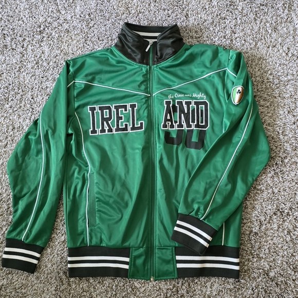 Retro Irish | Jackets & Coats | Retro Irish Womens Green Medium Track ...